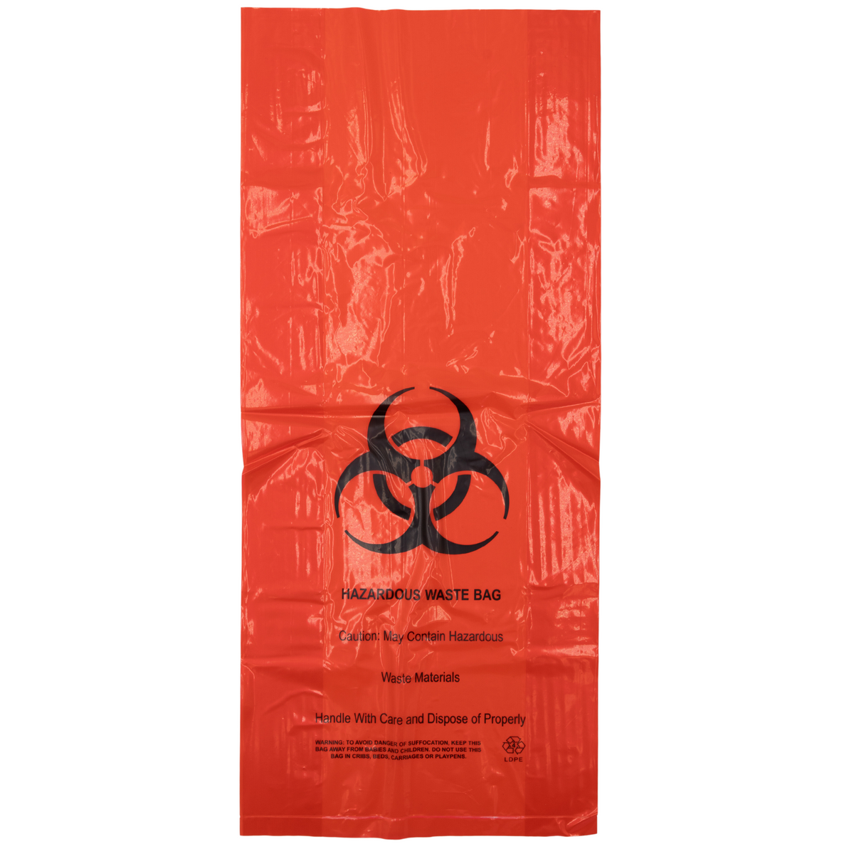 ASSUREPAK INC. - Hazardous Waste Bags - 10"x4"x24" - 200 Bags - 1.4 mi ...